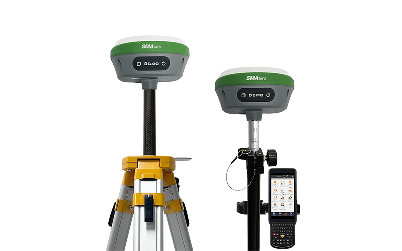 RTK GPS Surveying Equipment: SMA26 RTK Rover + Base with NOAA Certification